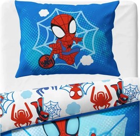 Carbotex povlečení bavlna Spidey Pavoučí Záchrana 140x200, 70x90 cm