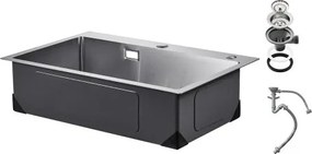 68 cm umyvadlová tyč z nerezové oceli pro montáž na horní dřez
