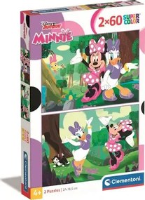 Clementoni 24815 Puzzle Minnie 2x60 dílků / od 5 let