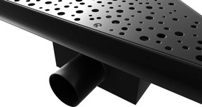 B-TRIANGL 20 Black Odtoková vpusť rohová