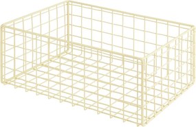 DEPOSIT Úložný kovový koš 30 x 20 cm - žlutá