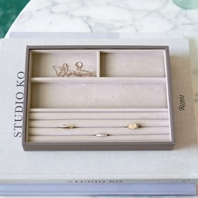 Box na šperky Stackers Mink Classic Ring & Braclets | kávová 70963