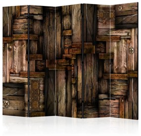 Paraván - Wooden puzzle II [Room Dividers]