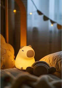 Světle žluté dětské noční světlo Capybara – Fischer &amp; Honsel