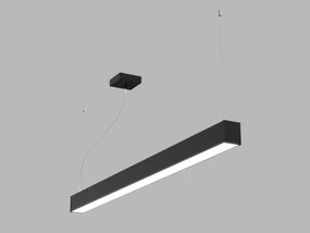Závěsné LED svítidlo LED2 NOLI II 120cm černé 40W 3000K/3500K/4000K DALI 3238153D