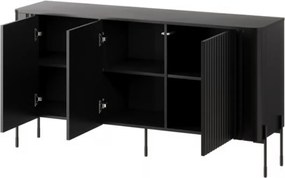 Komoda Vera 150 cm černá