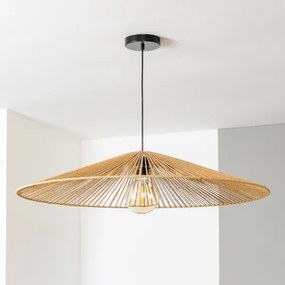 Brilagi - LED Lustr na lanku CERIA BOHO 1xE27/40W/230V pr. 90 cm hnědá