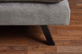 Designová rozkládací pohovka Yehudah 190 cm šedá