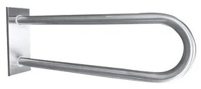 BEMETA Podpěrné madlo 10x25 cm nerez/stříbrná 301707302