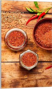 Skleněná Deska Na Krájení 30x52 Chilli Do Kuchyně