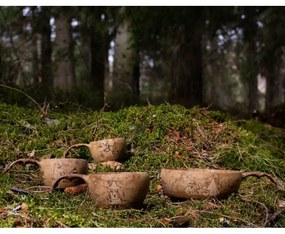 Hrnek kuksa Kupilka Snufkin 0,37l, hnědý