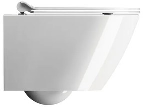 GSI Kube X WC závěsné Swirlflush 36 x 50 cm, bílá ExtraGlaze 941611