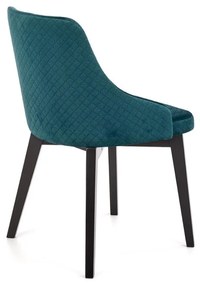 Jídelní židle Toledo 3, zelená / černá