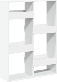 Dělicí stěna bílá 100 x 33 x 135 cm kompozitní dřevo 3309555