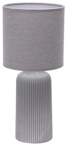 ONLI ONLI - Stolní lampa SHELLY 1xE27/22W/230V šedá 45 cm OL0212