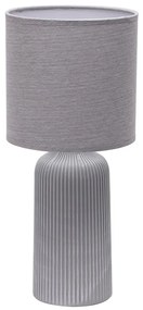 ONLI - Stolní lampa SHELLY 1xE27/22W/230V šedá 45 cm