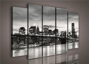 Obraz na plátně Brooklyn Bridge 150 x 100 cm