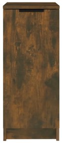 Botník kouřový dub 30 x 35 x 70 cm kompozitní dřevo - Default Title