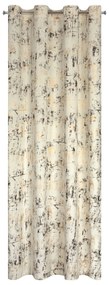 ZATEMŇOVACÍ ZÁVĚS NA KROUŽCÍCH TONIA 140X250 CM KRÉMOVÁ