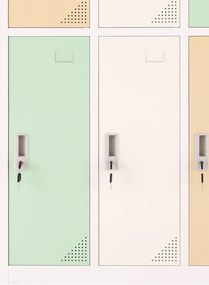 Sociální uzamykatelná šatní skříň do šatny Peru Blend