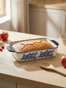 Sinsay - Porcelain baking dish with a floral motif - vícebarevná