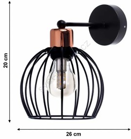 Belis Nástěnné svítidlo CELTA 1xE27/40W/230V BE0265