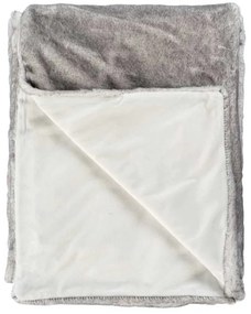 Lalee Deka Arctic Blanket Silver