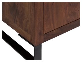 Massive home | Široká koupelnová komoda Wild 138cm - tmavý akát VÝPRODEJ