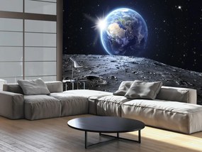Pohled na planetu Zemi (150x105 cm) - Murando DeLuxe