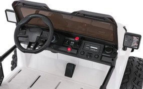 Elektrické autíčko Extreme Sport 4x4 bílé