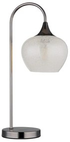 Globo 15548TK - Stolní lampa MAXY 1xE27/40W/230V bílá/antracit