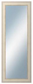 DANTIK - Zarámované zrcadlo - rozměr s rámem cca 60x160 cm z lišty GREECE bílá (2639)