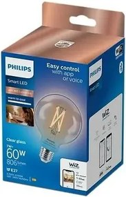 Philips Smart filament G95 E27 7W / chytrá LED žárovka / 806 lm / 2700