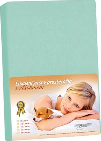 Bellatex Jersey LUX Modrá 200x220 cm