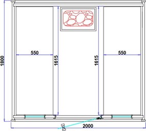 BPS-koupelny Zahradní kombinovaná sudová sauna 2v1  - Infrasauna + finská sauna 180x200, 4-6 osob