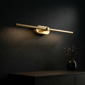 Toolight Toolight, LED nástěnné svítidlo 60cm, 13W, 4000K, 1000lm, APP1893-1W, zlatá matná, OSW-66048
