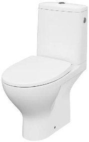 Cersanit Moduo - WC kombi se sedátkem SoftClose, vario odpad, boční napouštění, CleanOn, bílá K116-036