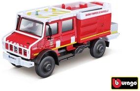 Bburago 1:50 emergency mercedes-benz unimog u5000