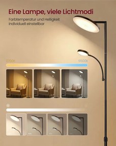 LED stojací lampa LFL028BD02