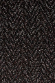 Vebe, Čistící zóna Boomerang 80 hnědá, na míru, šíře 1m,2m, hnědá, guma (gel - protiskluzový), chodba / předsíň
