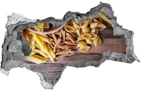 Wallmuralia Samolepící nálepka Těstoviny mix 95x73 cm