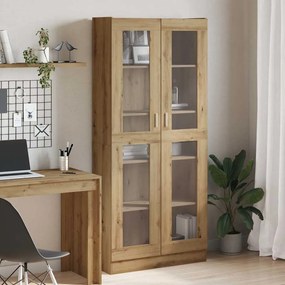 Skříň dub artisan 82,5 x 30,5 x 185 cm kompozitní dřevo 3318721