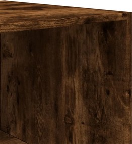 Šatní skříň kouřový dub 80 x 50 x 200 cm kompozitní dřevo 3307724