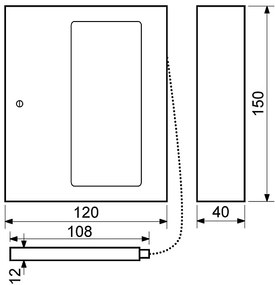 Požární ocelová skříňka se sklem a kladívkem RICHTER TS.1021.G (červená), Richter červená