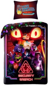 Bavlněné ložní povlečení Pět nocí u Freddyho - Five Nights at Freddy's - 100% bavlna - 70 x 90 cm + 140 x 200 cm