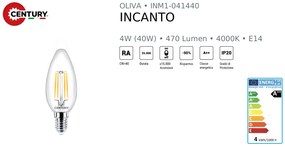 LED žárovka 4W CENTURY INM1-041440