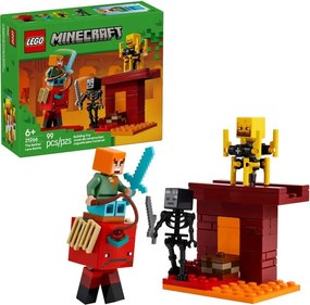 LEGO® Minecraft 21266 Lávová bitva v Netheru