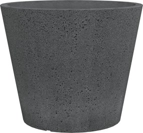Scheurich Květináč C-Cone průměr 47 cm Stony Black