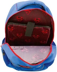 Presco Group Školní batoh s pončem Superman – POP / 46.5x32x17 cm / vh