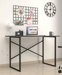 Casarredo - Komfort nábytek Psací stůl 60x120 cm ANGELA antracit/černá